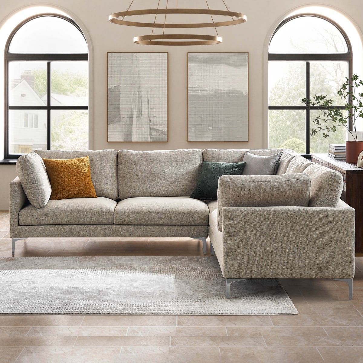 30 Best Small L-Shaped Couches for Your Space - Onelmon