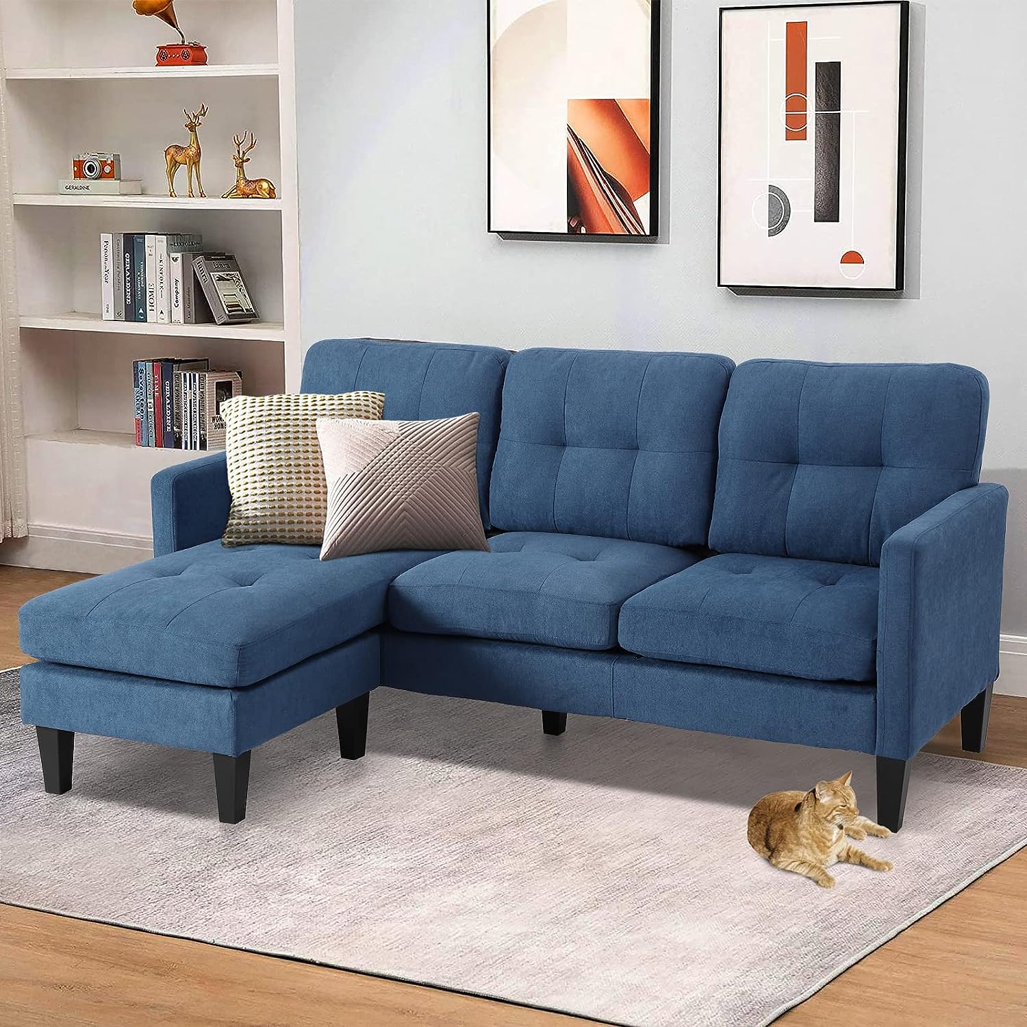 30 Best Small L-Shaped Couches for Your Space - Onelmon